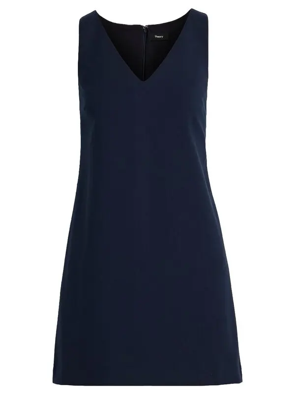 Theory Jersey Mini Dress - Navy
