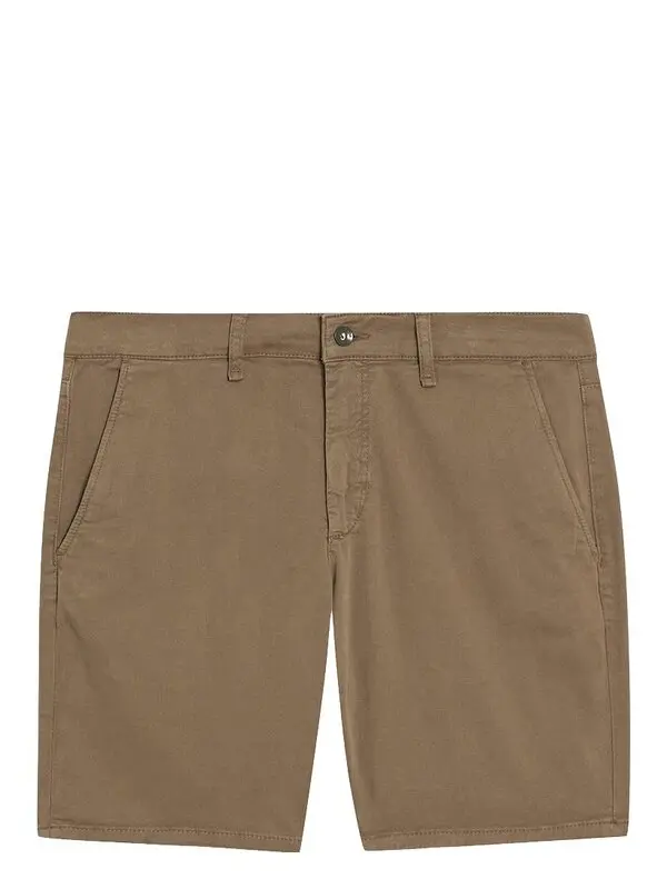 Rag & Bone Standard Cotton-blend Twill Chino Shorts - Taupe