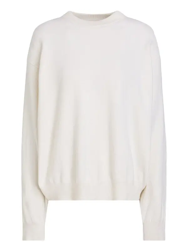 RÓHE Merino Wool-blend Sweater With Cutout Detail - Ivory