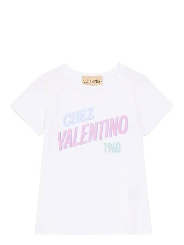 Valentino Garavani Cotton Logo T-shirt - White