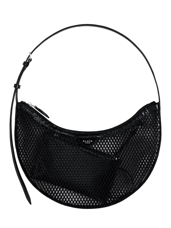 Alaïa Small Demi Lune Shoulder Bag - Black