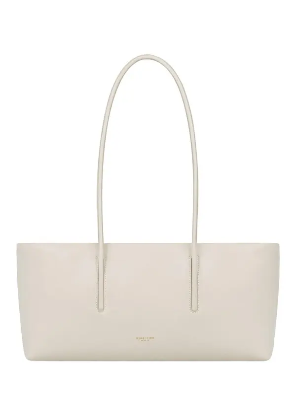DEMELLIER The Stockholm Shoulder Bag - Chalk Fine Grain