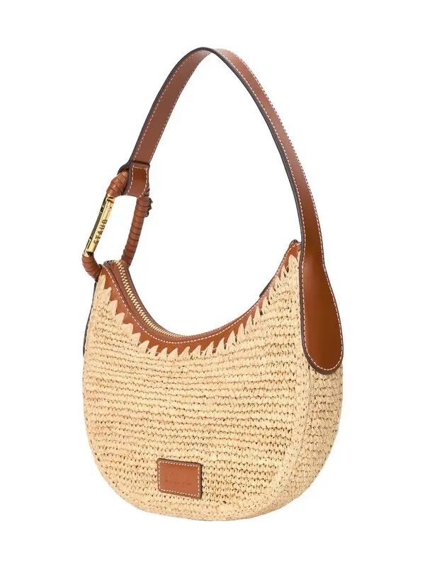 Staud Alden Shoulder Bag - Natural/tan