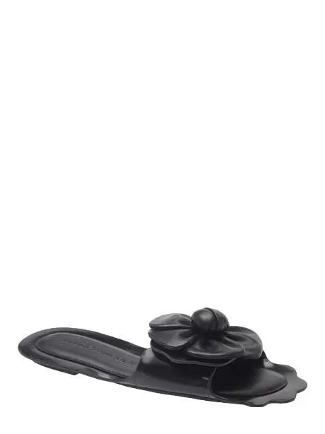 Marc Jacobs Daisy Slide Sandal - Black