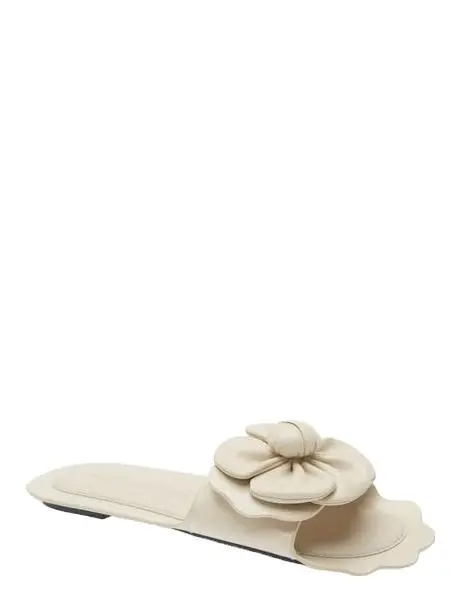 Marc Jacobs Daisy Slide Sandal - Cloud White