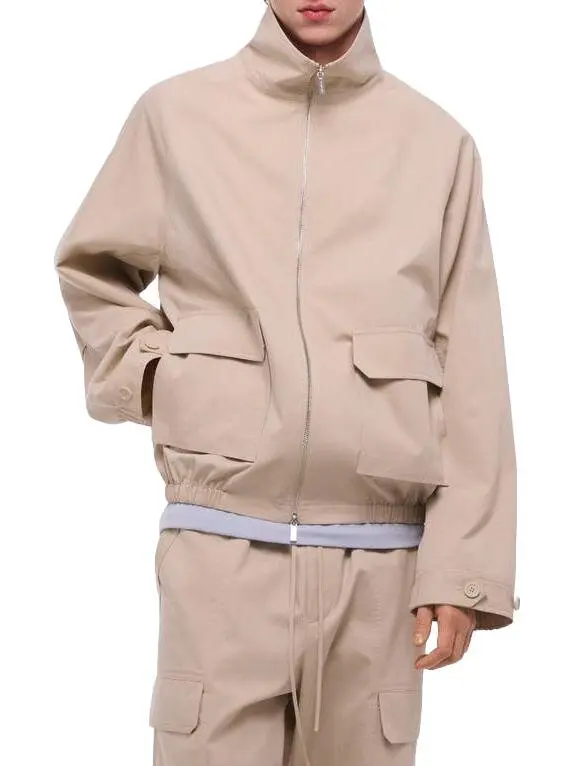 Helmut Lang Cropped Utility Jacket - Ice