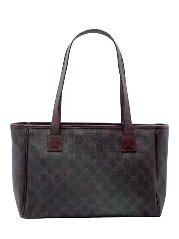 Gucci Gg Supreme Canvas Tote Bag - Brown