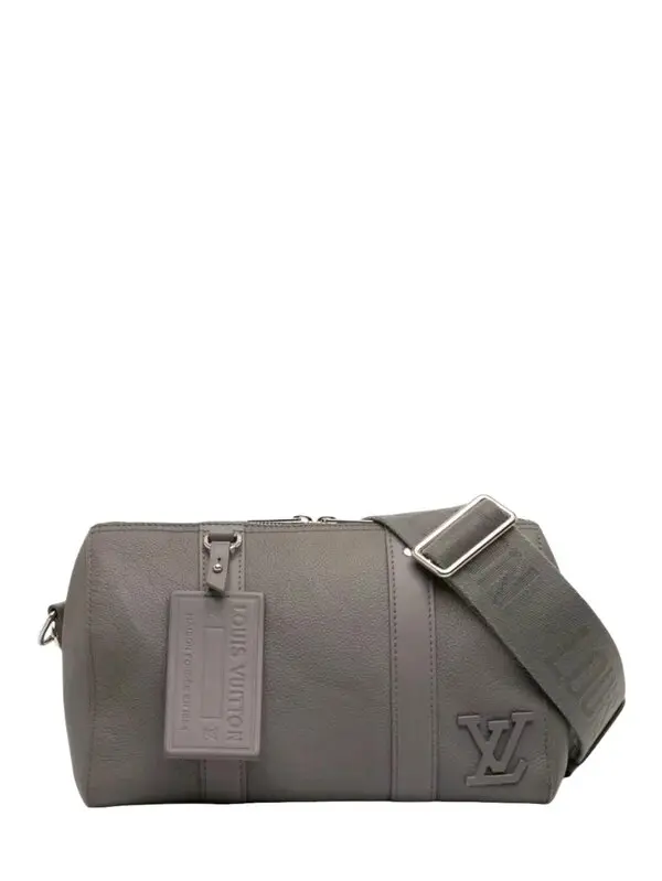 LOUIS VUITTON Aerogram Keepall City Crossbody Bag - Grey