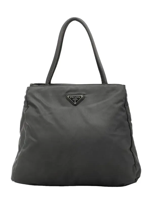 Prada Tessuto Tote Bag - Grey