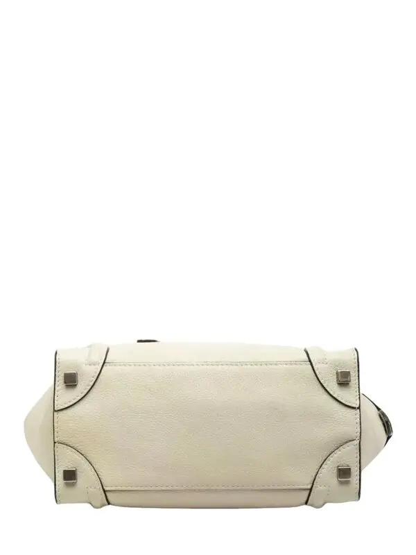 Celine Micro Luggage Tote Bag - Brown