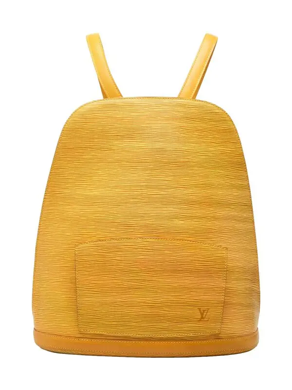 LOUIS VUITTON 1997 Epi Gobelins Backpack - Yellow