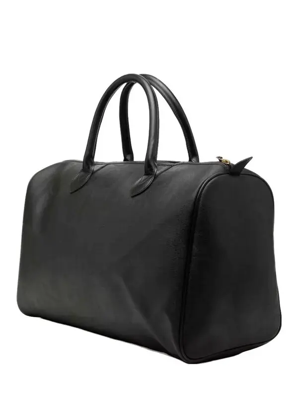 Dior Diorissimo Trotter Coated Canvas Travel Bag - Black