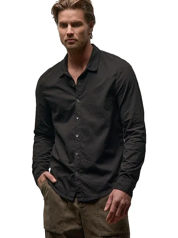 JAMES PERSE Standard Shirt - Black