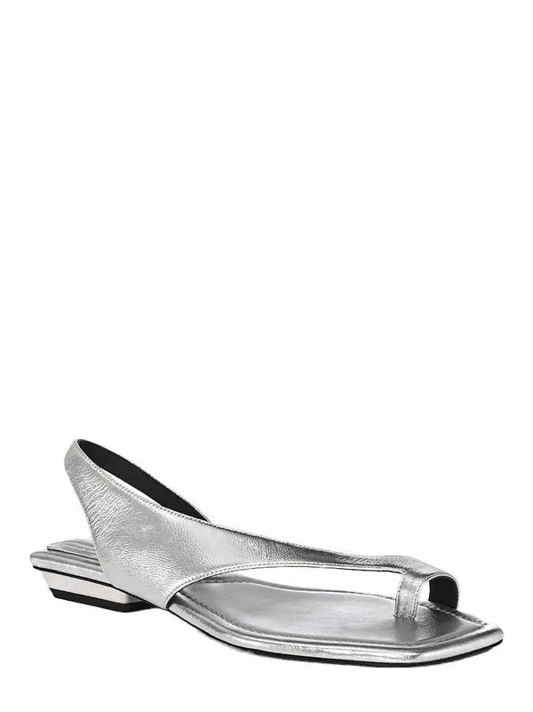 Rag & Bone Liv Slingback Sandals - Silver