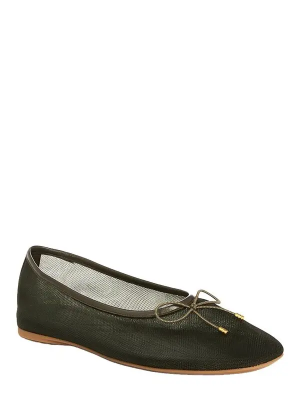 Rag & Bone Poppi Ballet Flats - Loden Mesh