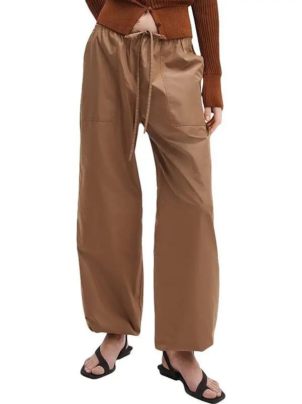 Rag & Bone Claire Wide-leg Pants - Camel