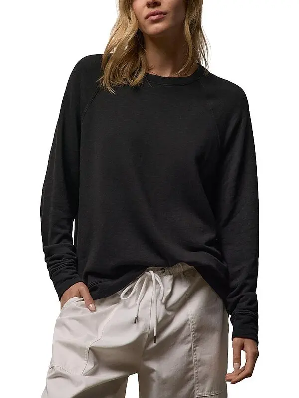 JAMES PERSE Relaxed Sweatshirt - Black