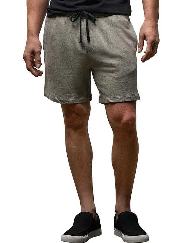 JAMES PERSE Vintage French Terry Sweat Shorts - Heather Grey
