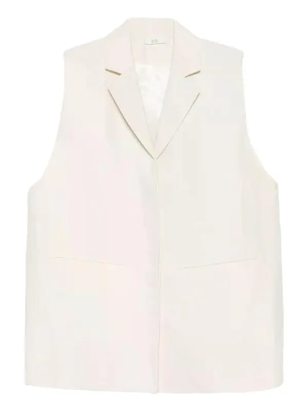 Co Sleeveless Gilet - Neutrals