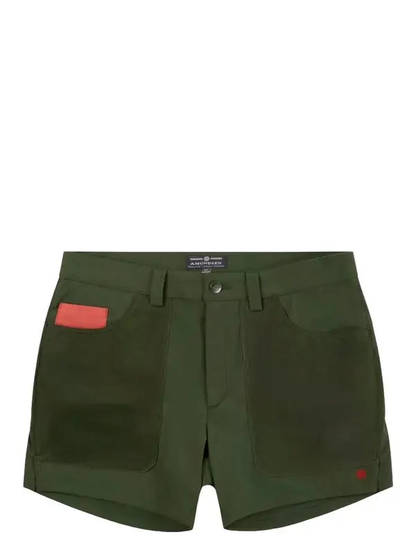 AMUNDSEN Patch-pocket Shorts - Green