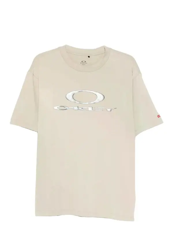 Oakley Logo-print T-shirt - Neutrals