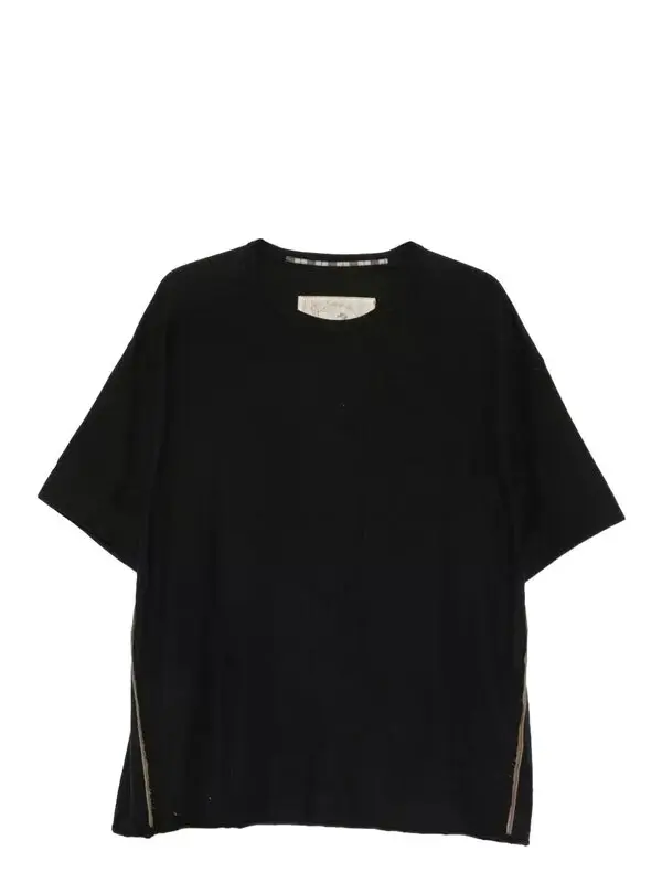 ZIGGY CHEN Crew-neck T-shirt - Black