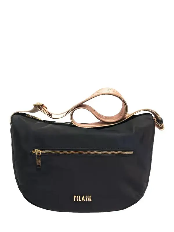 ALVIERO MARTINI 1° CLASSE Two-tone Crossbody Bag - Black