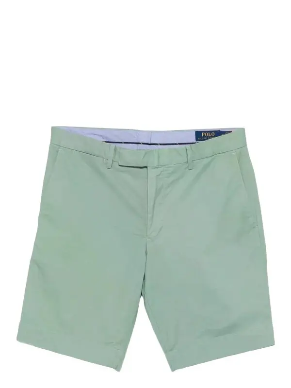 Polo Ralph Lauren Chino Shorts With Belt Loops And Welt Pockets - Green