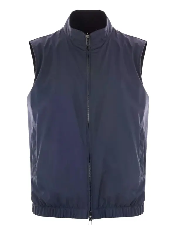 Loro Piana Reversible Gilet - Blue