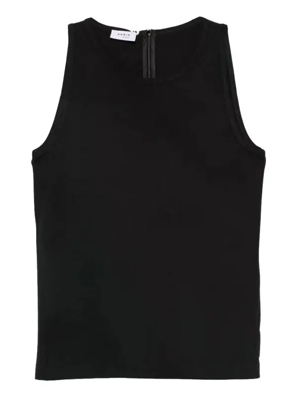 Akris Sleeveless Zip-fastening Top - Black