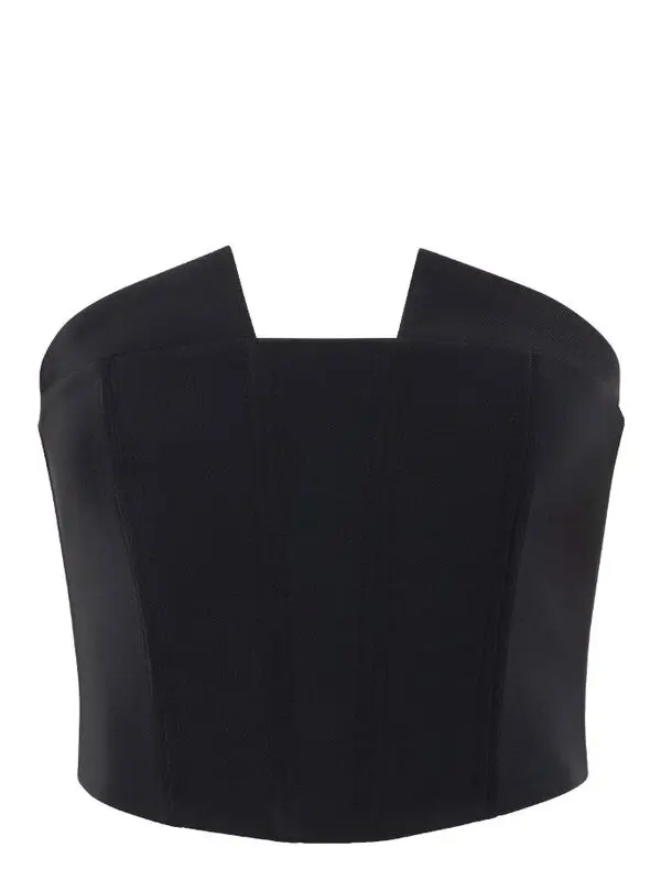 SÉLONE Veyra Corset Top - Black