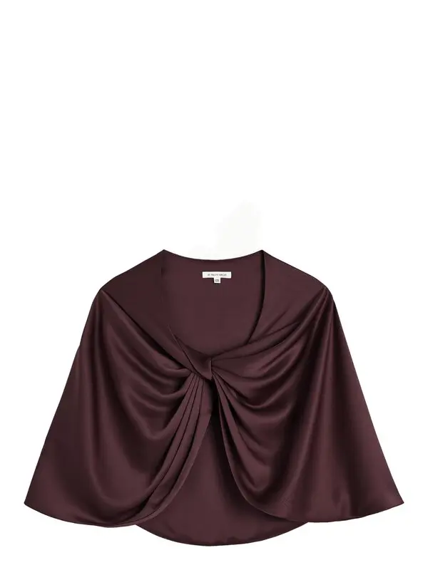 BY MALENE BIRGER Pinlos Cape - Aubergine