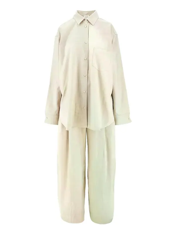 Andamane Wandela Pocket Trousers Set - Neutrals