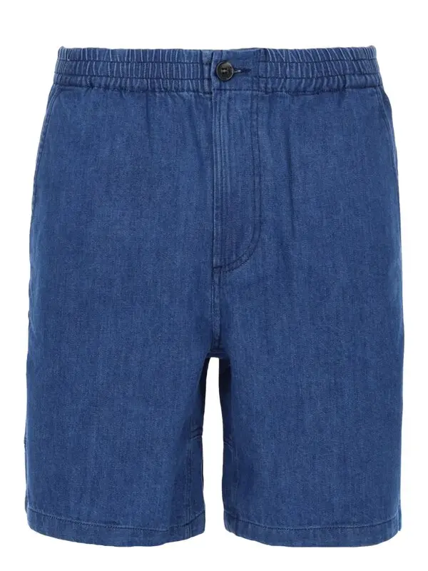 A.p.c. Norris" Denim Shorts - Blue