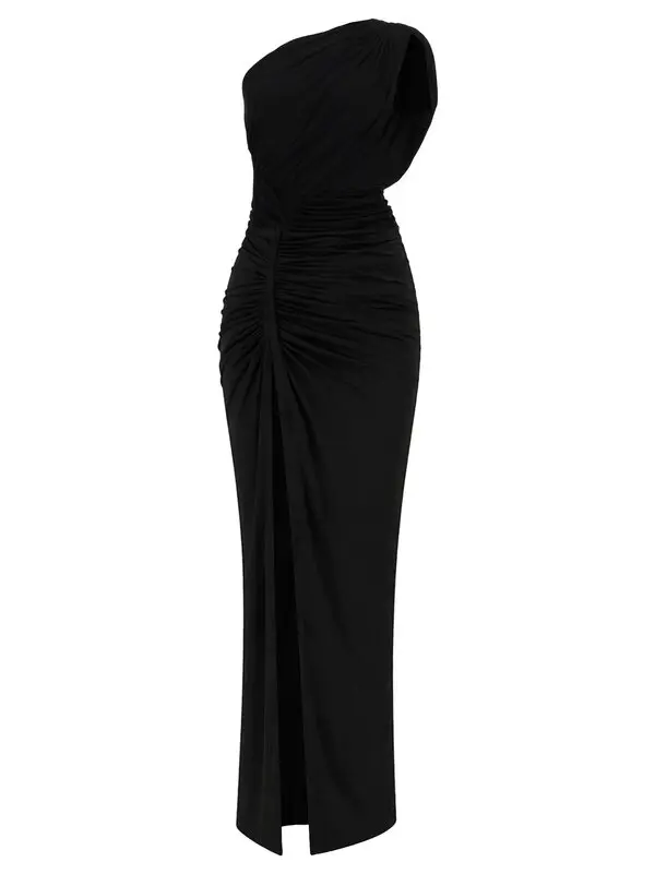 Rick Owens Abito Avra One-shoulder Gown - Black