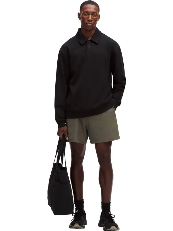 Lululemon Zero Tucks Short 5 - Army Green