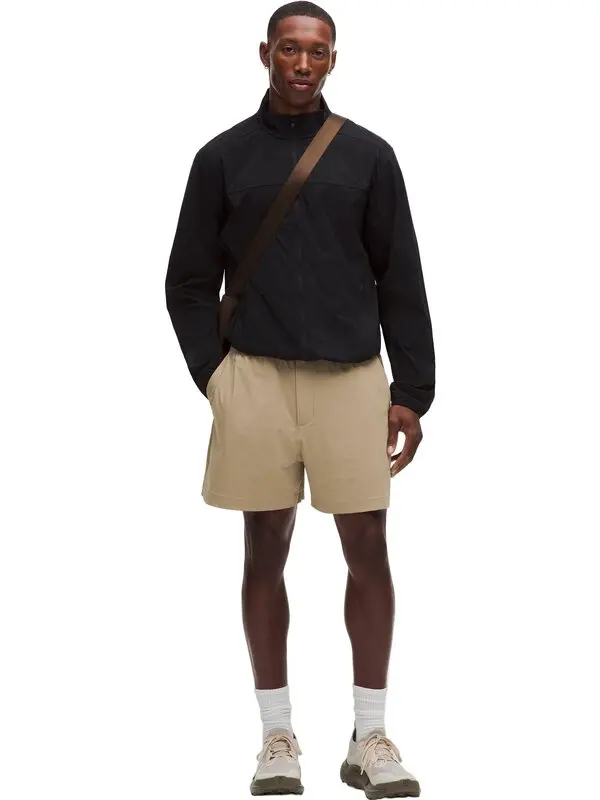 Lululemon Zero Tucks Short 5 - Oakwood Tan