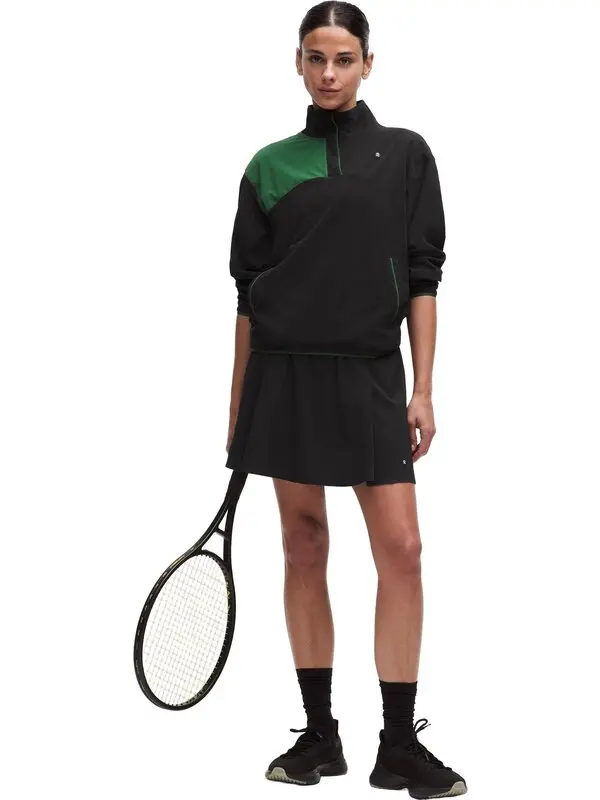 Lululemon A-line Side-pleat Tennis Skirt - Black