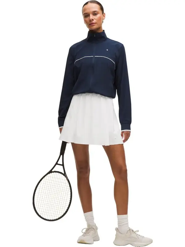 Lululemon A-line Side-pleat Tennis Skirt - White