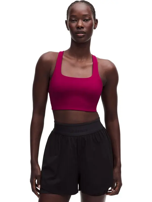 Lululemon All-time Hero Sports Bra - Raspberry Rave