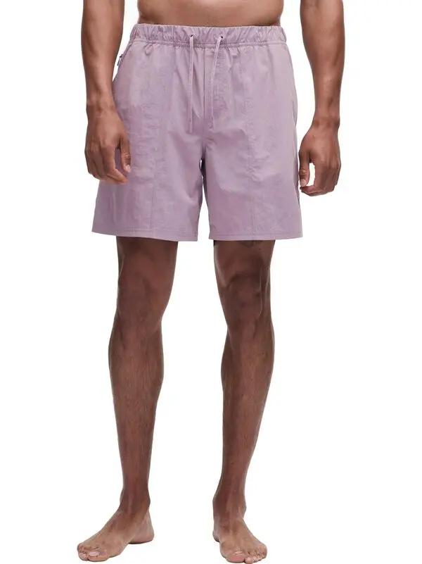 Lululemon Beach To Trail Lined Short 7 - Lotus Lavender