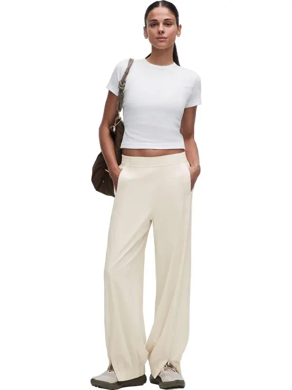 Lululemon Define High-rise Swift Jogger - Light Ivory/wacky Khaki