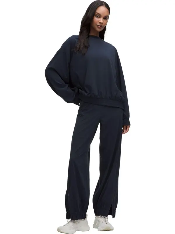 Lululemon Define Oversized Pullover - True Navy/black