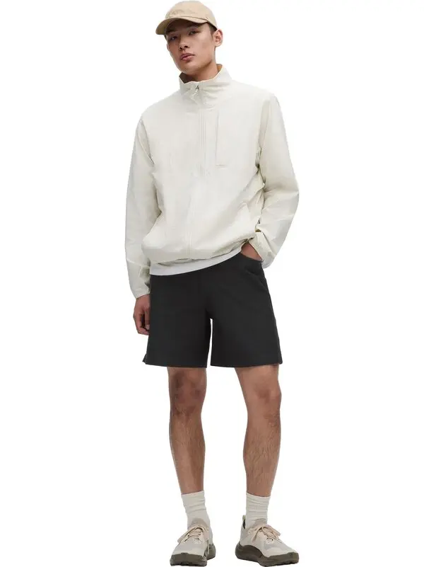 Lululemon Easy Five Relaxed-fit Cotton-blend Shorts - Black