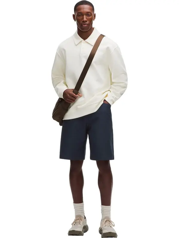 Lululemon Easy Five Relaxed-fit Short 9 - True Navy