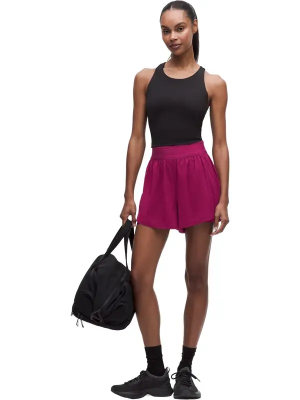 Lululemon License To Train Super-high-rise 2-in-1 Short - Raspberry Rave