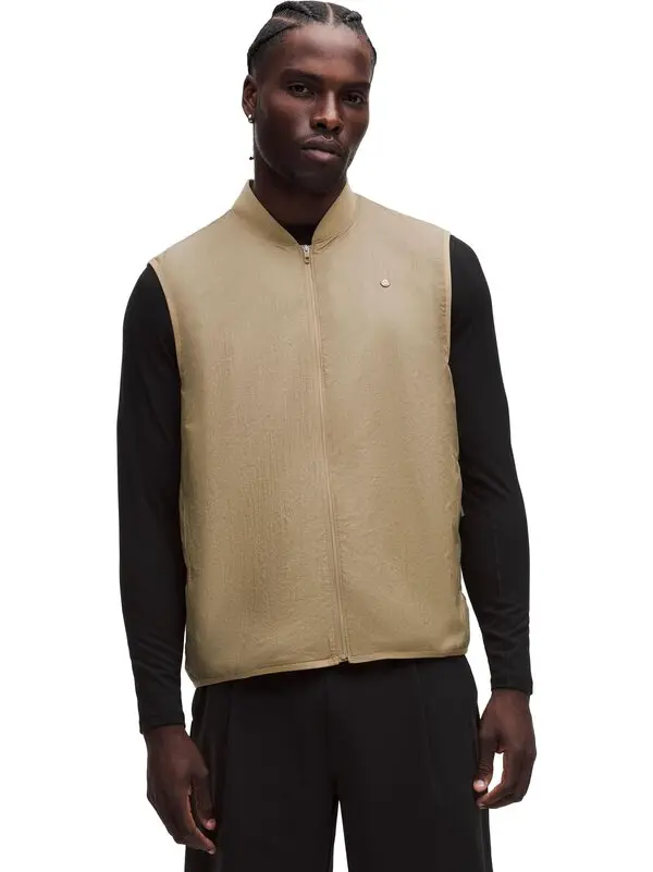 Lululemon Lightweight Golf Vest - Oakwood Tan