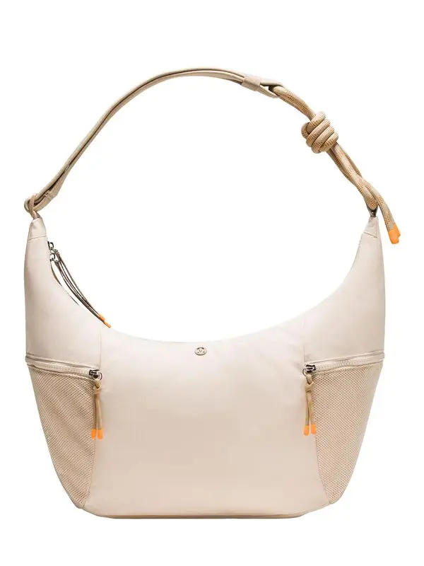 Lululemon Large Slouchy Sling Bag 13l - Breakfast Tea/wacky Khaki/citrus Sizzle