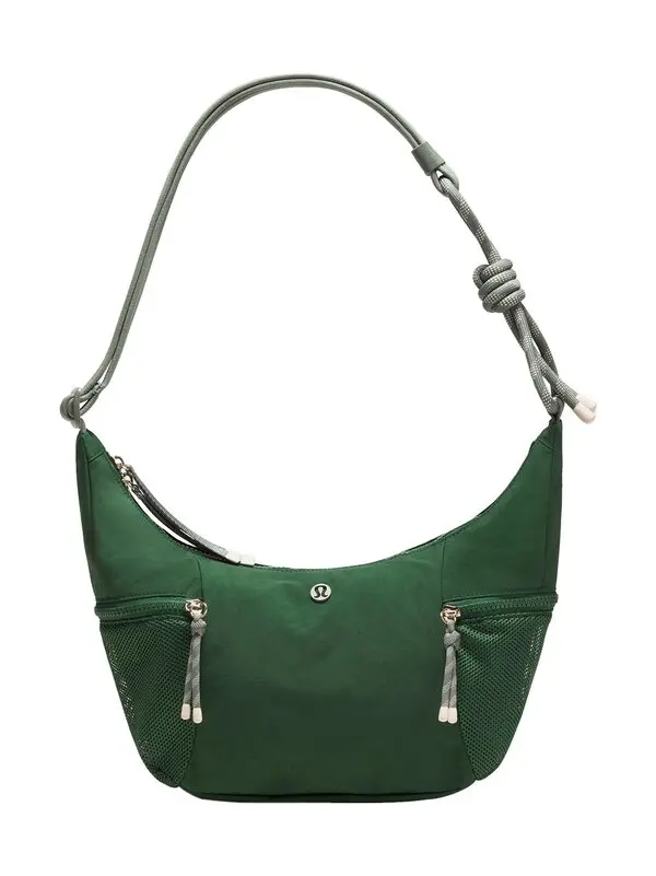 Lululemon Slouchy Sling Bag 6l - Ivy Grove/willow Leaf/breakfast Tea