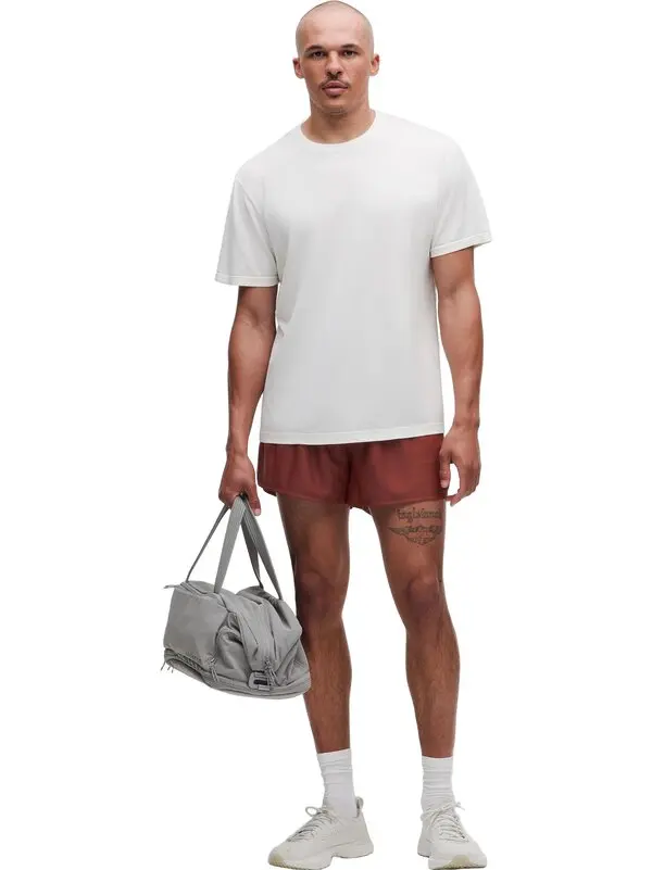 Lululemon Mesh Gym Linerless Short 4 - Cranberry Charm